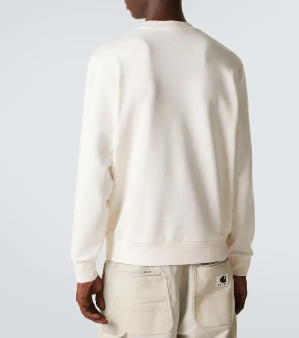 Moncler Archivio Cotton Jersey Sweatshirt - White