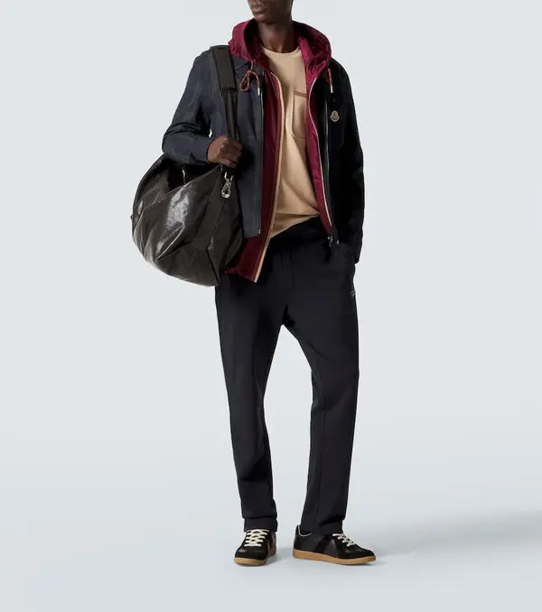 Moncler Cotton-blend Fleece Sweatpants