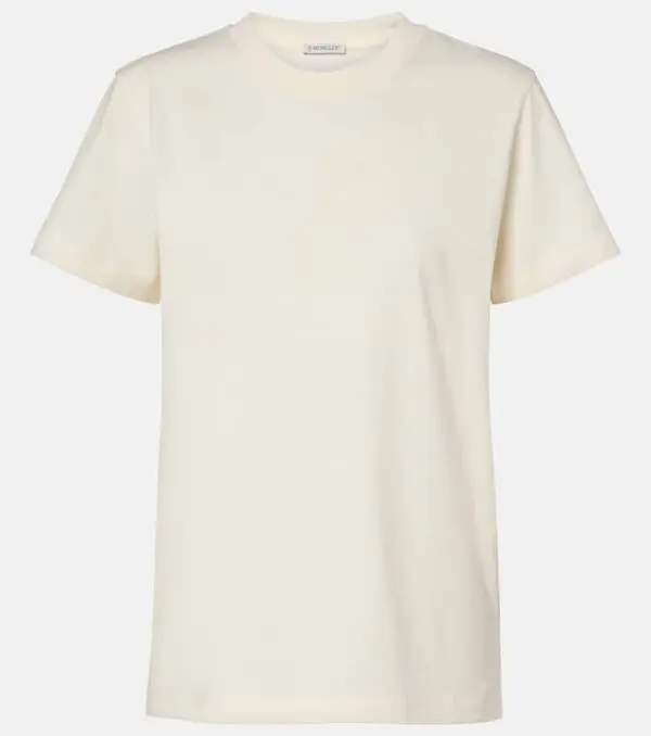 Moncler Cotton Jersey T-shirt - White