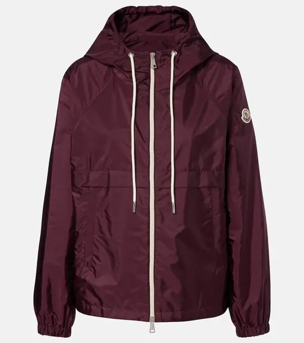 Moncler Coquelicot Technical Jacket - Burgundy