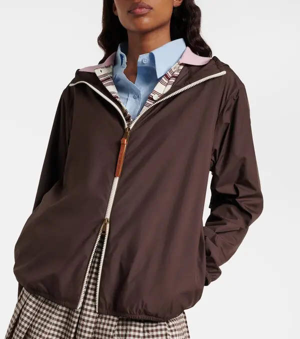 Moncler Fegeos Technical Jacket - Brown