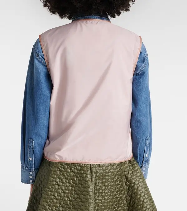 Moncler Alshain Technical Vest - Pink