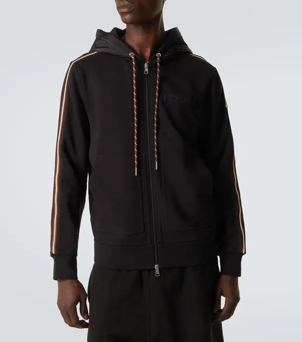 Moncler Cotton Zip-up Hoodie