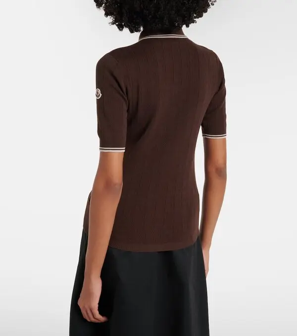 Moncler Cotton Polo Sweater