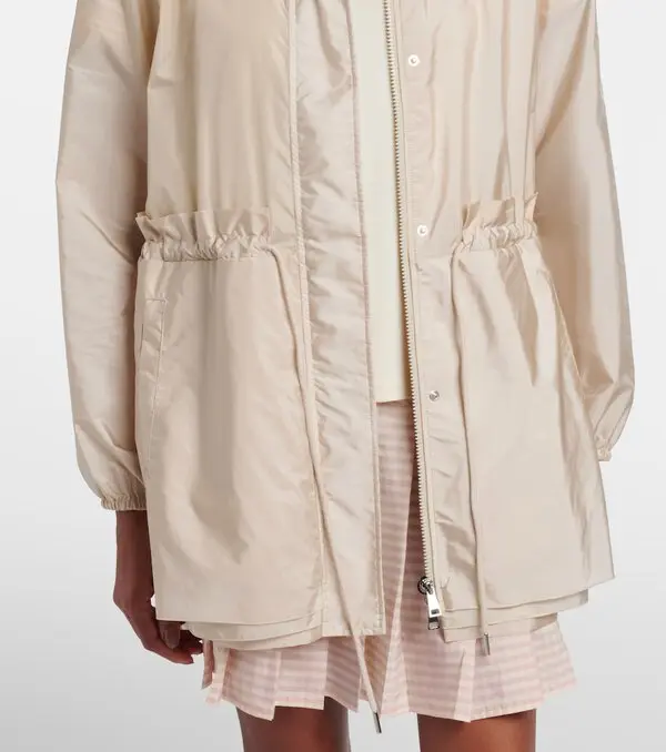 Moncler Weteau Hooded Parka - Beige