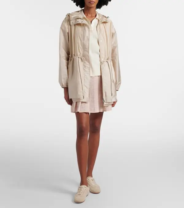 Moncler Weteau Hooded Parka - Beige