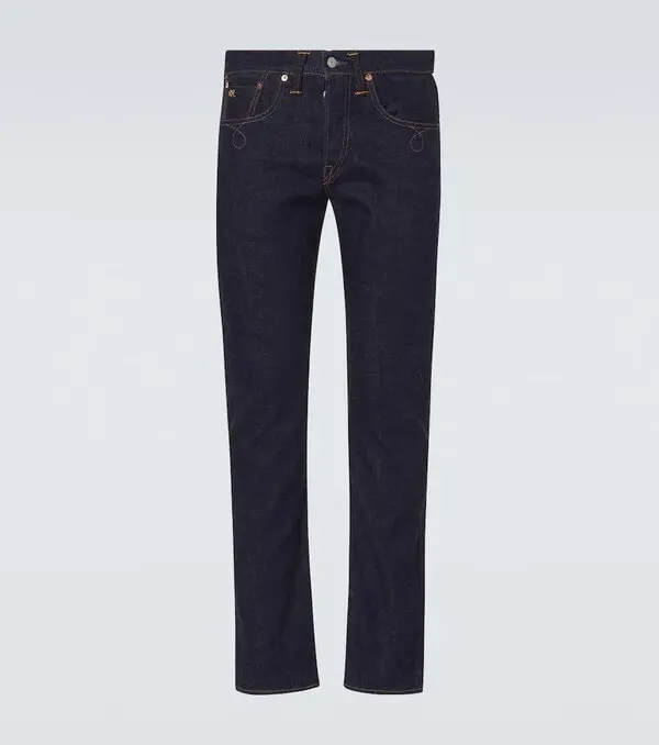 Ralph Lauren Embroidered Slim Jeans