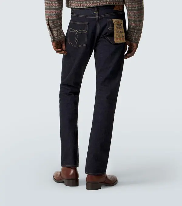 Ralph Lauren Embroidered Slim Jeans