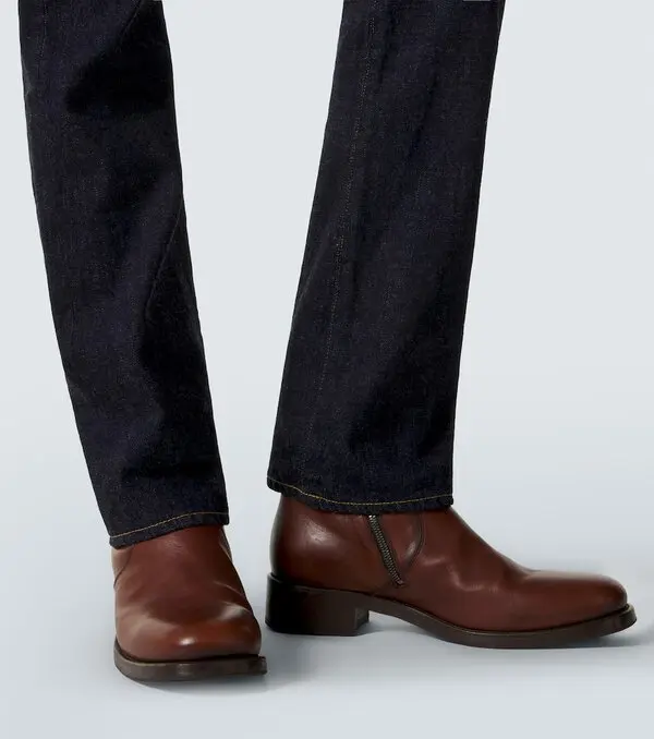 Ralph Lauren Embroidered Slim Jeans