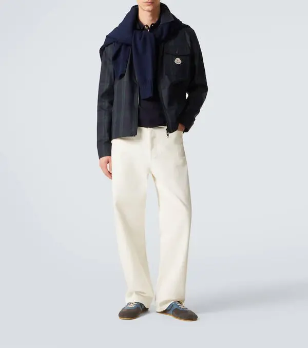 Moncler Cotton Pique Polo Shirt