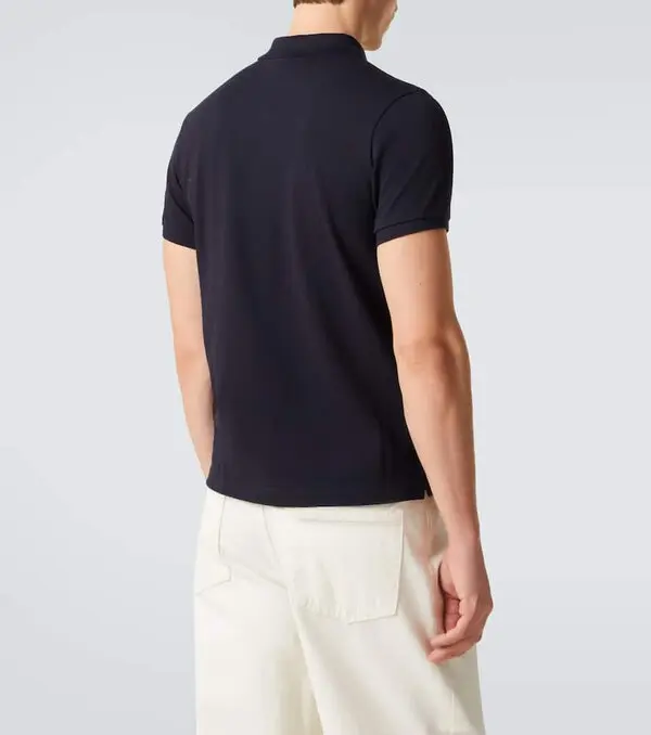 Moncler Cotton Pique Polo Shirt