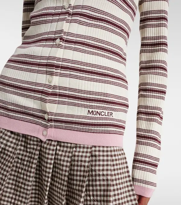Moncler Striped Cotton Polo Shirt - Multicoloured