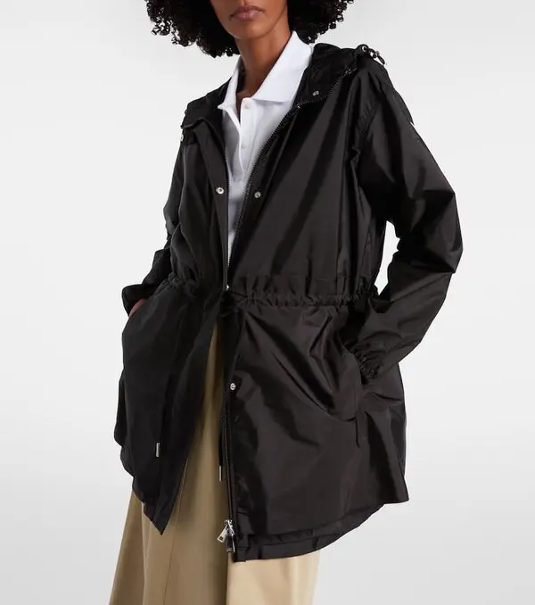 Moncler Weteau Hooded Parka - Black