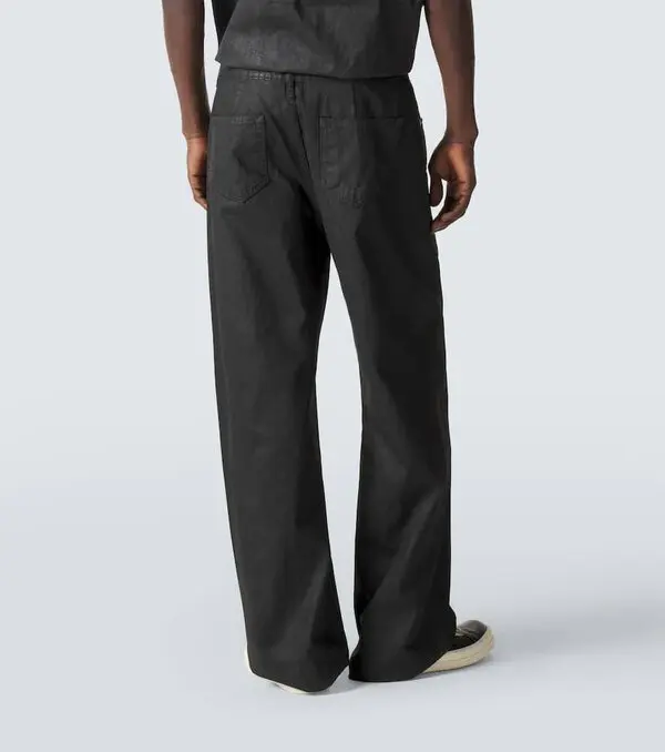 Rick Owens Geth Wide-leg Jeans - Black