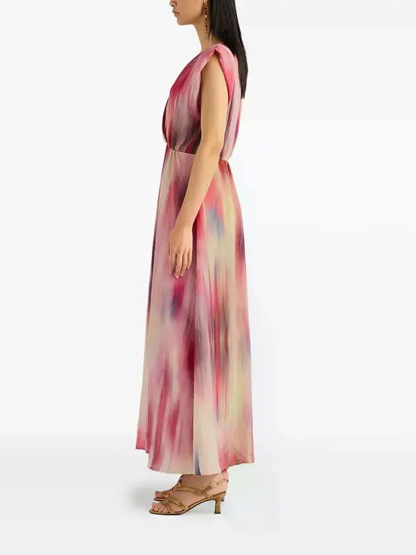 Momoni Libelula V-neck Maxi Dress