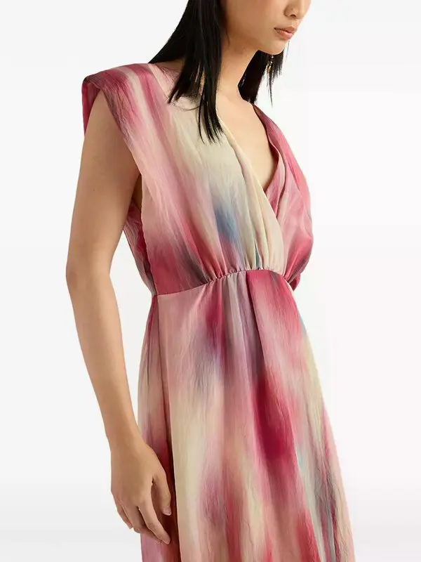 Momoni Libelula V-neck Maxi Dress