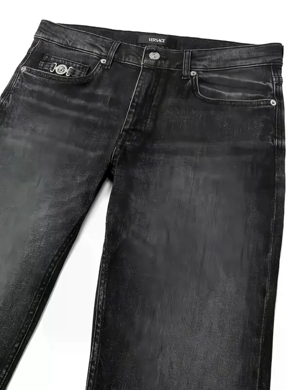 Versace Medusa Emblem Slim-fit Jeans