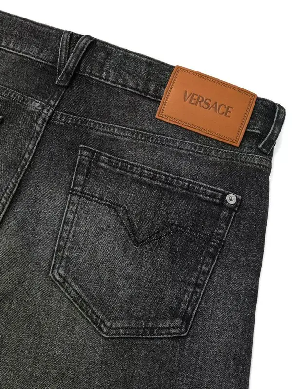 Versace Medusa Emblem Slim-fit Jeans