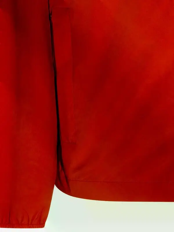 K-WAY Logo-detail Hooded Jacket - Orange