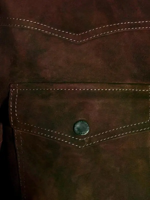 SALVATORE SANTORO Chest-pockets Leather Jacket