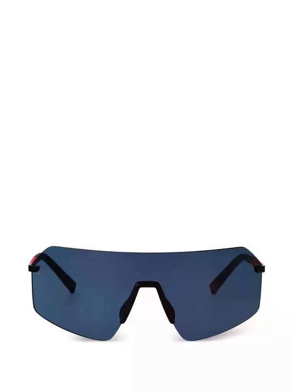 Prada Sunglasses With Logo Detail - Blue