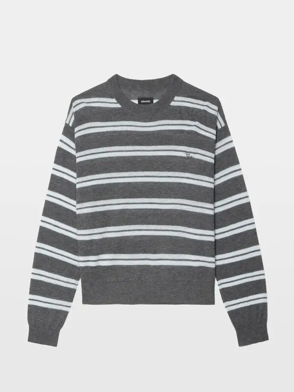 Zadig&Voltaire Swapy Cashmere Sweater - Anthracite