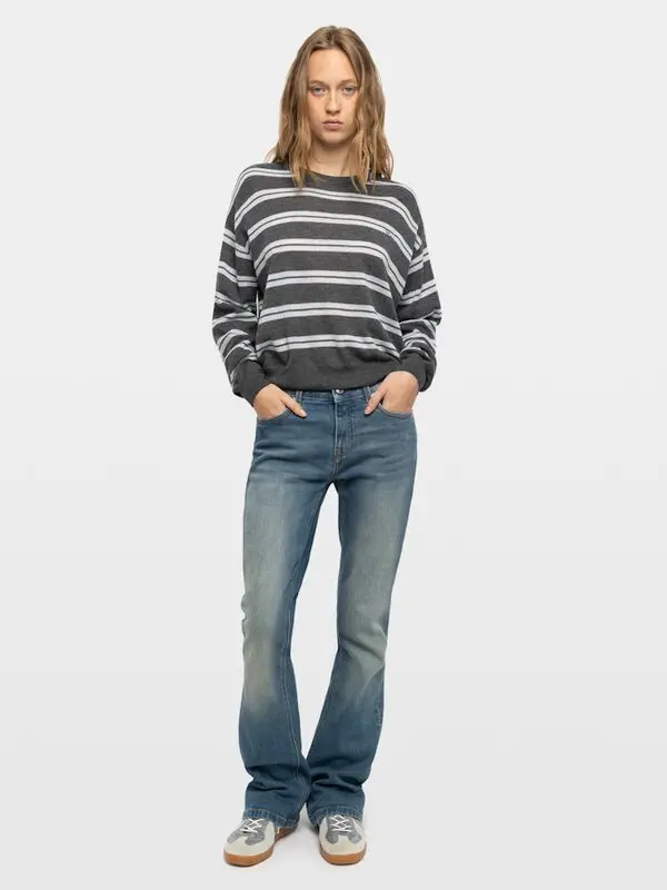 Zadig&Voltaire Swapy Cashmere Sweater - Anthracite