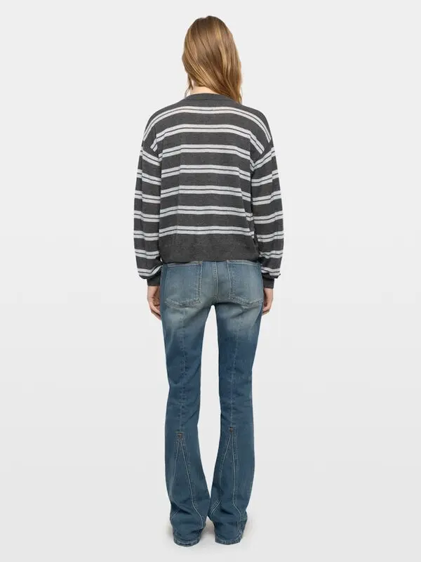 Zadig&Voltaire Swapy Cashmere Sweater - Anthracite