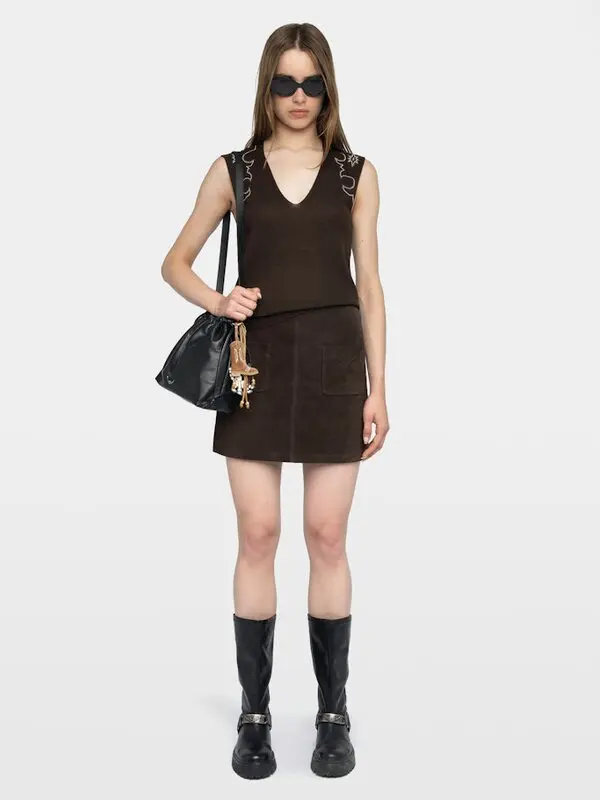 Zadig&Voltaire Sleeveless Cashmere Sweater