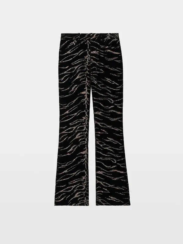 Zadig&Voltaire Pistol Velvet Pants - Black