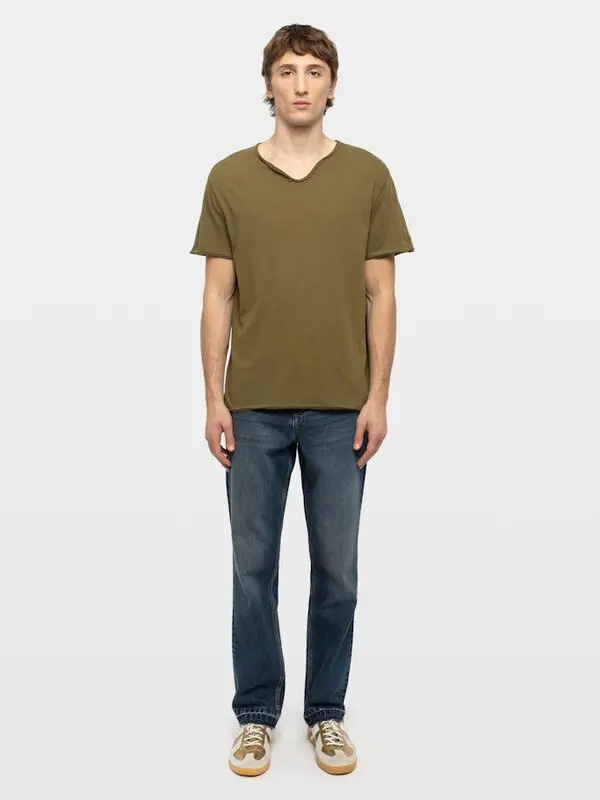 Zadig&Voltaire Monastir Henley T-shirt - Mousse