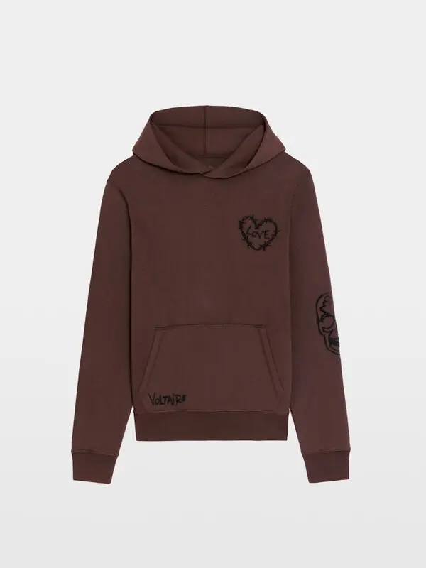 Zadig&Voltaire Cotton Sacha Hooded Sweatshirt