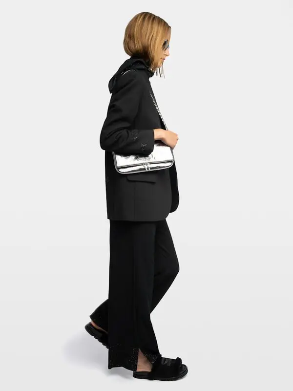 Zadig&Voltaire Papel Pants With Rhinestone Embellishments