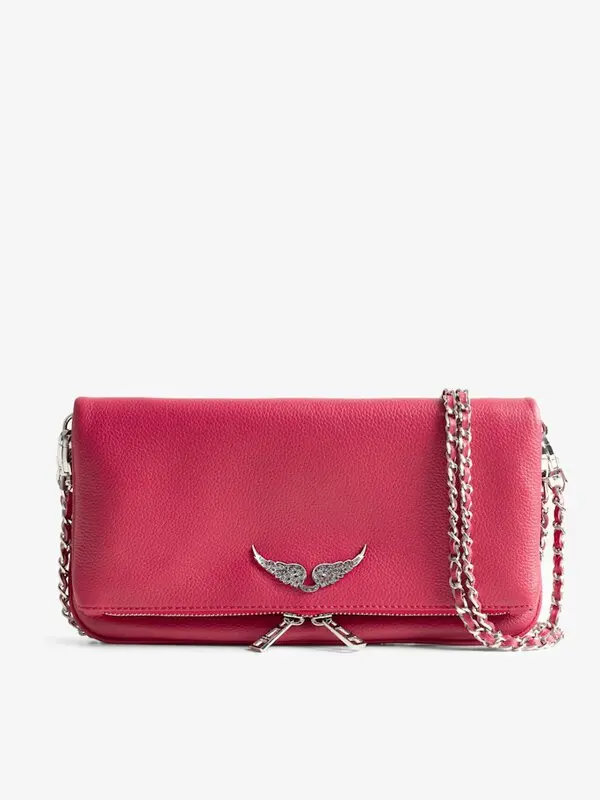 Zadig&Voltaire Rock Clutch - Podium Silver