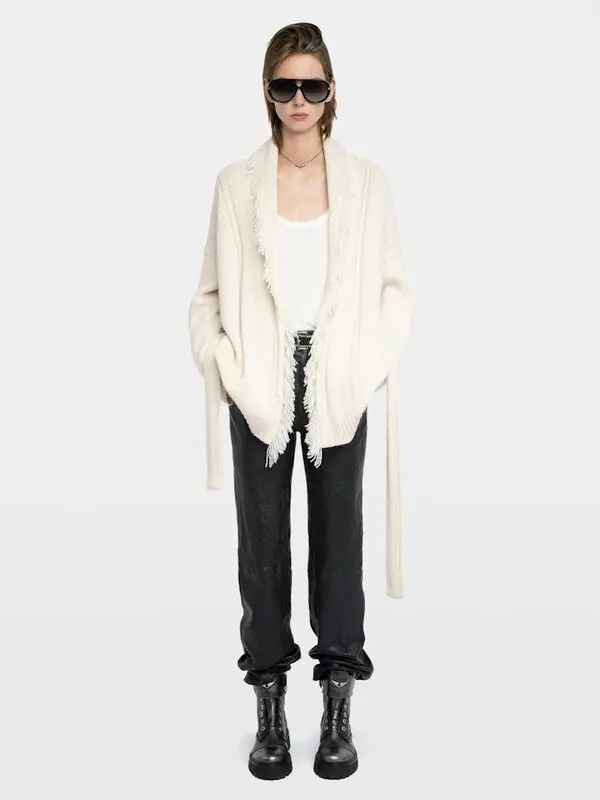 Zadig&Voltaire Alpa Knit Coat