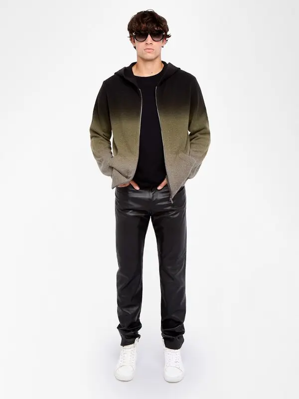 Zadig&Voltaire Wool And Cashmere Jacquard Cardigan - Erable