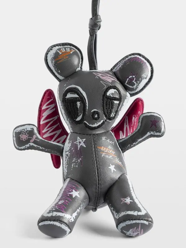 Zadig&Voltaire Sassy Mouse Keychain - Road