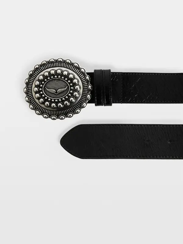 Zadig&Voltaire Santa Fe Belt - Black