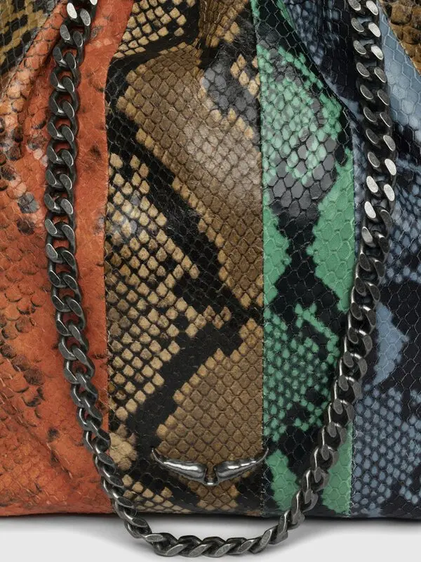 Zadig&Voltaire Rock Today Wild Patchwork Clutch