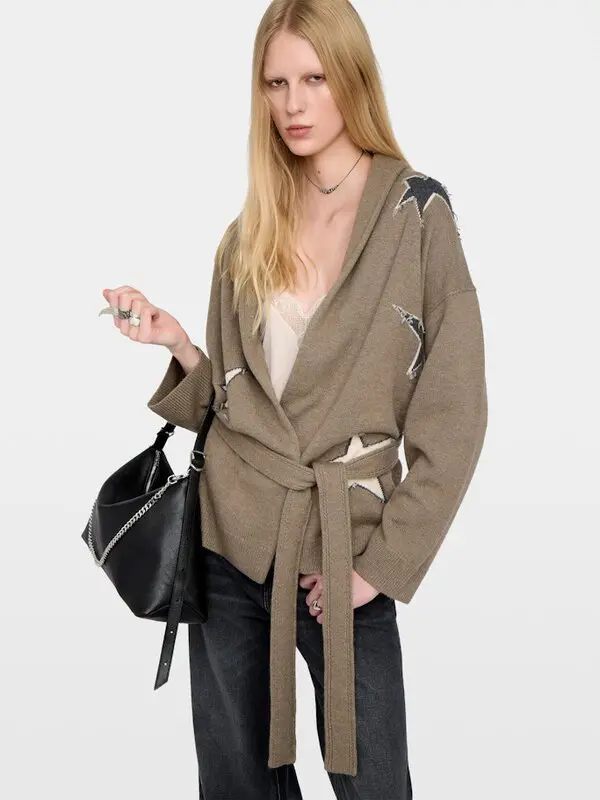 Zadig&Voltaire Mid-length Cardigan Coat
