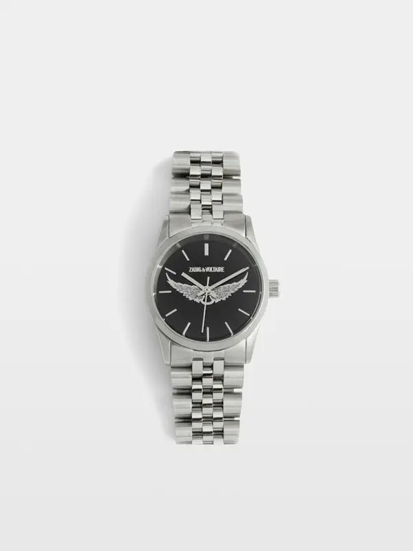 Zadig&Voltaire Stainless Steel Watch - Black