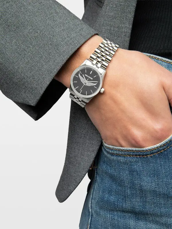 Zadig&Voltaire Stainless Steel Watch - Black