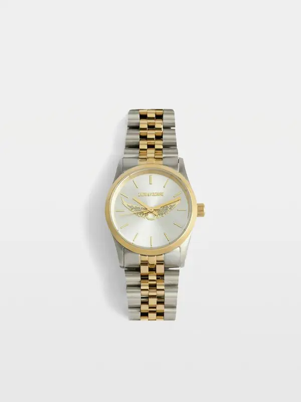 Zadig&Voltaire Stainless Steel Watch - Shiny Gold