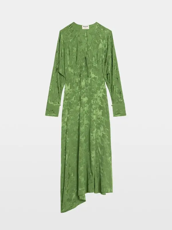Zadig&Voltaire Rouna Silk Dress - Verveine