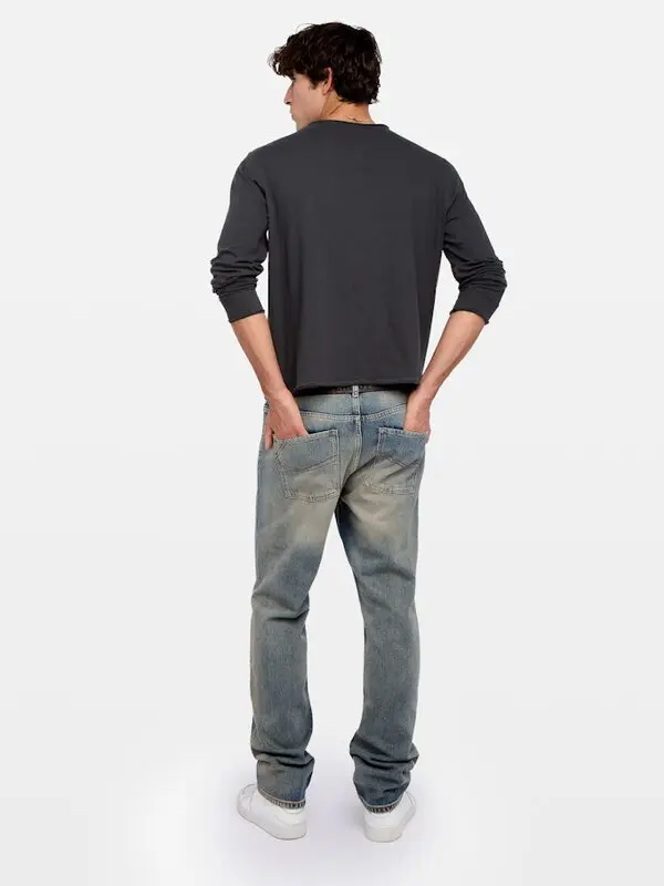 Zadig&Voltaire Monastir Henley T-shirt - Carbone