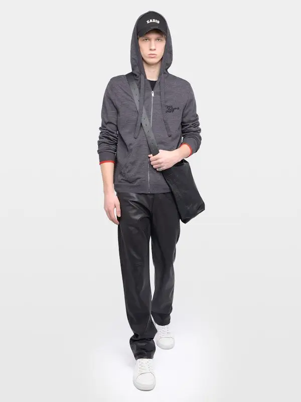 Zadig&Voltaire Clash Wool Cardigan - Anthracite