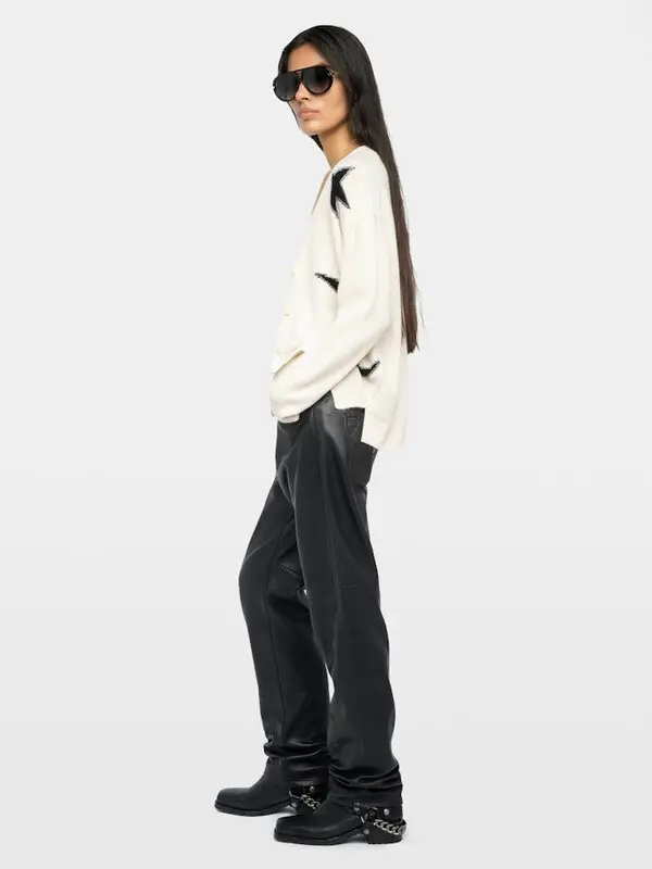 Zadig&Voltaire Mirkaz Cashmere Cardigan - Ecru