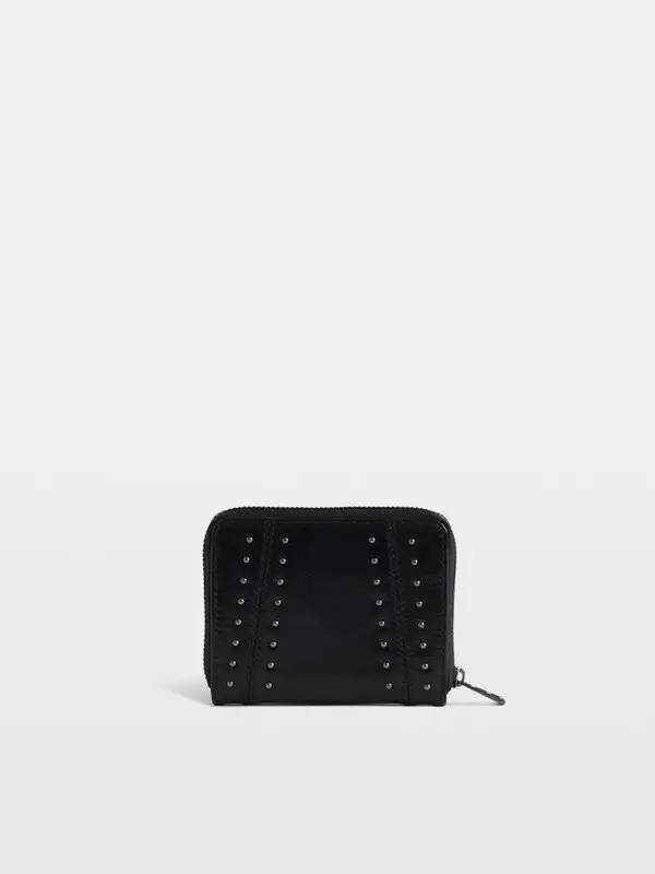 Zadig&Voltaire Mini Zv Vintage Patent Studs Wallet