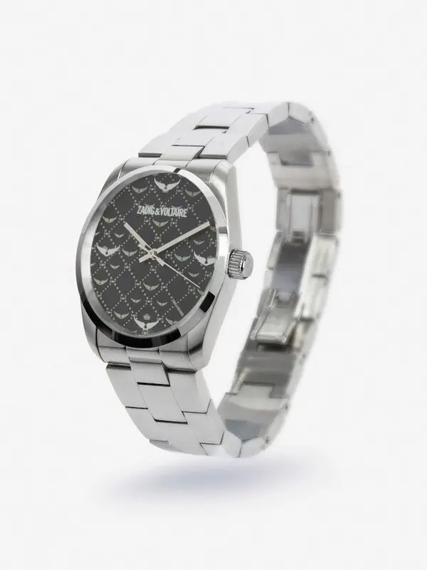 Zadig&Voltaire Monogram Watch - Black