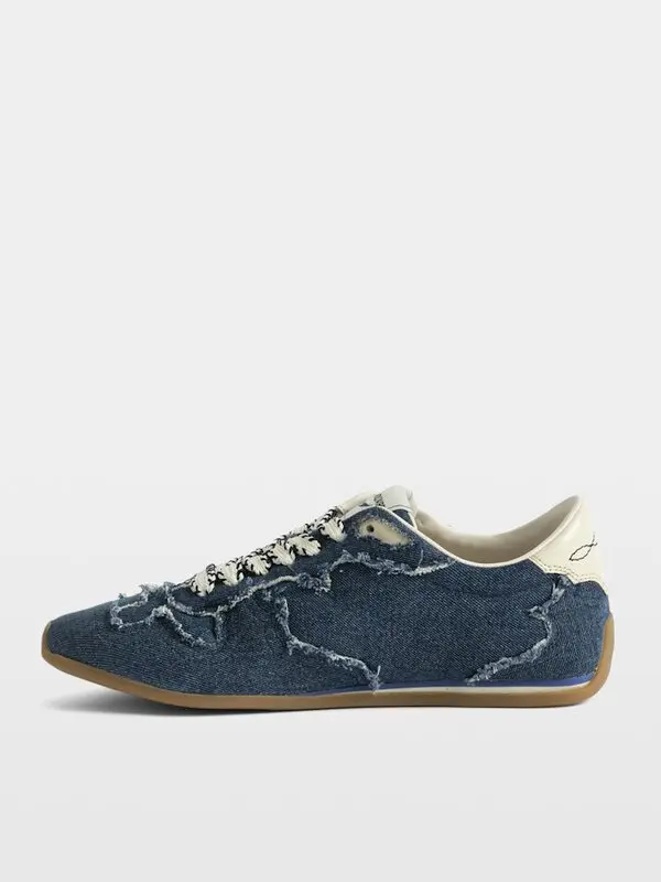 Zadig&Voltaire Zv Denim Dance" Low-top Sneakers